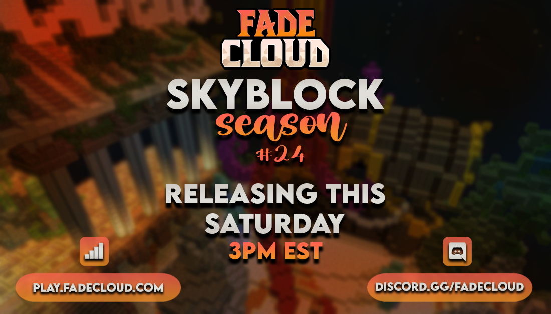 FadeCloud - The Best Minecraft Server, Skyblock, Prison, Survival